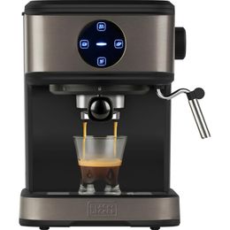 Black & Decker BLACK + DECKER Espressomaschine »BXCO850E« anthrazit
