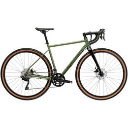 KROSS Gravelbike »Gravelbike Esker 4.0 28" grün« 20 Gang Shimano GRX RX400 Schaltwerk Kettenschaltung grün+schwarz