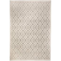FLAIR RUGS Teppich &raquo;Mataro&laquo; rechteckig 7 mm H&ouml;he In- und Outdoor geeignet, elegant beige Kunstfaser