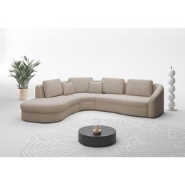 Sit & More SIT&MORE Ecksofa »Jazz L-Form« In weiteren Größen erhältlich beige