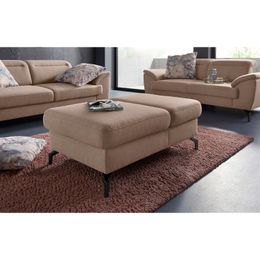 Sit & More sit&more Hocker &raquo;Percy&laquo; Fu&szlig;h&ouml;he 15cm, mit Klappfunktion, wahlweise in 2 Fu&szlig;farben beige