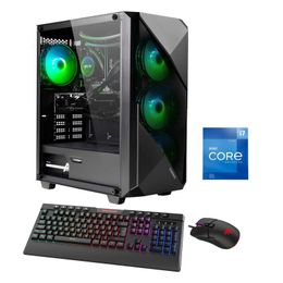 Hyrican Gaming-PC &raquo;Striker 6824&laquo; Windows 11 schwarz Microsoft Windows 11 Home (64 Bit): Modernes Betriebssystem mit vielen Features f&uuml;r Gamer.