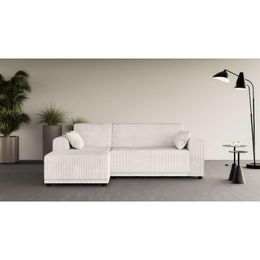 Home Affaire Ecksofa &raquo;TAMMO&laquo; L-Form beige 100% Polyester