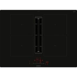 Siemens Kochfeld mit Dunstabzug »ED711HQ26E« mit Flachkanal Schwarz