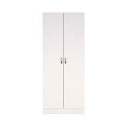 Inosign Drehtürenschrank »Focus, Kleiderschrank, Stauraum« mit 2 Türen und 5 Einlegeböden, Breite 69 cm, Höhe 170 cm Weiß