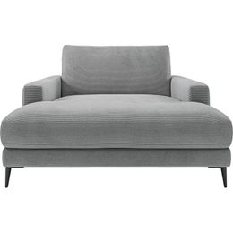 Inosign Chaiselongue »Downtown Loungemöbel zum Relaxen, B/T/H: 132/170/84 cm« auch in Bouclé, Cord und Easy care - leicht mir Wasser zu reinigen...
