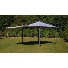 Tepro Pavillon &raquo;Lehua&laquo; BxTxH: 330x330x285 cm, Seitenteil als Markise ausklappbar lavendel