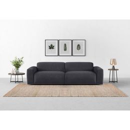Trendmanufaktur Big-Sofa »Braga, mit hochwertigem Kaltschaum, Megasofa, in Cord erhältlich« modernes Big-Sofa, Couch mit hohem Sitzkomfort,...