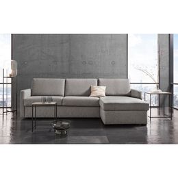 Places of Style Schlafsofa »GOLDPOINT Ecksofa 264 cm, Liegefläche (140/200cm), L-Form, « Bettfunktion, Bonell-Federkernmatratze und...