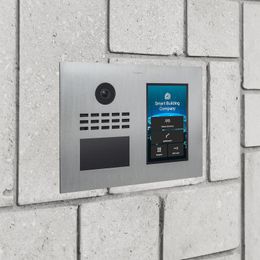 DoorBird Video-T&uuml;rsprechanlage &raquo;D31TDH Video T&uuml;rstation&laquo; Au&szlig;enbereich Edelstahl V2A geb&uuml;rstet Display Modul: 17,78 cm (7 Zoll) ultrahelles...