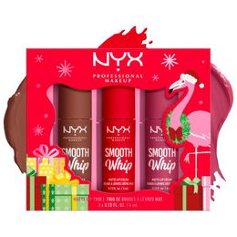 NYX Schmink-Set »Professional Makeup Smooth Whip Trio« mit vielseitigen Kombinationsmöglichkeiten mehrfarbig Make-Up-Set von NYX