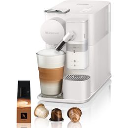 Nespresso Kapselmaschine »Lattissima One EN510.W von DeLonghi, White« inkl. Willkommenspaket mit 7 Kapseln weiß