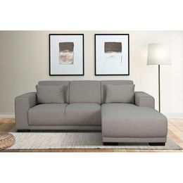 Home Affaire Ecksofa »BORNHOLM L-Form mit Recamiere, Maße B/T/H: 234/162/85 cm« Recamiere links oder rechts bestellbar, Wellenfederung, inkl. 2...