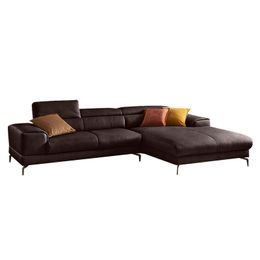 W.Schillig Ecksofa »Piedroo, Designsofa mit tollem Sitzkomfort, elegant und bequem, L-Form« Kopfteilverstellung, wahlweise mit...