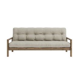 Karup Design Schlafsofa »KNOB« mit Futonmatratze, verschiedene Farben, FSC -zertifiziert, Kiefer Linen