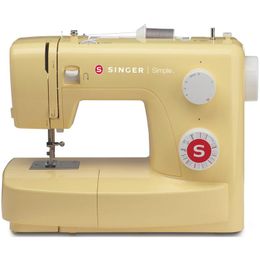 Singer Nähmaschine »Simple 3223Y« 23 Programme 23 Stiche gelb