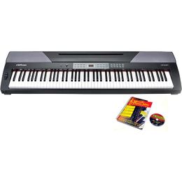 Clifton Stage-Piano &raquo;DP2600&laquo; mit 88 gewichteten Tasten schwarz Stage-Piano