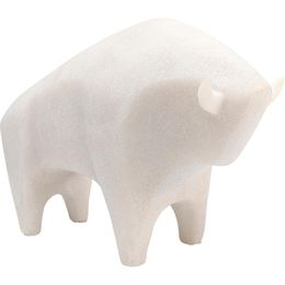 KARE DESIGN Dekofigur »Deko Figur Soft Bull 21cm« weiß