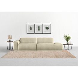 Trendmanufaktur Big-Sofa »Braga, mit hochwertigem Kaltschaum, Megasofa, in Cord erhältlich« modernes Big-Sofa, Couch mit hohem Sitzkomfort,...