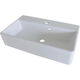 Fackelmann Waschbecken &raquo;ix!&laquo; Keramik, Breite 60 cm weiss