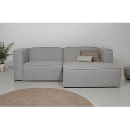Andas Ecksofa »Dalby, L-Form, « extra tiefe Sitzfläche, mit Kedernaht, angenehmer Sitzkomfort beige