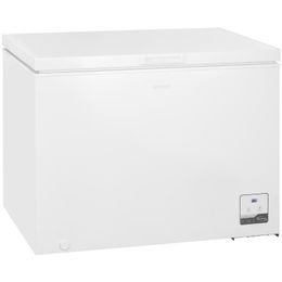 Exquisit Gefriertruhe »GT300-050C weiss« 83, 5 cm hoch 105, 5 cm breit Weiß Digitale Temperaturanzeige