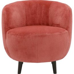 LOOKS by Wolfgang Joop Sessel &raquo;LOOKS XIV Cocktailsessel&laquo; runde Form, perfekt f&uuml;r jeden Wohnraum als Einzelst&uuml;ck rot 100% Polyester