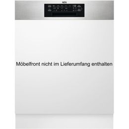 AEG teilintegrierbarer Geschirrspüler 7000 »FEE7676APM« 14 Maßgedecke Geschirrspüler der Serie 7000 mit GlassCare Edelstahl ExtraHygiene-Programm:...