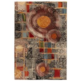Gino Falcone Teppich &raquo;Outdoor-Africa 36&laquo; rechteckig 5 mm H&ouml;he Flachgewebe, In- und Outdoor geeignet, Wohnzimmer bunt Kunstfaser
