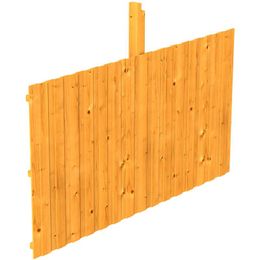 Skan Holz SKANHOLZ Carport-Rückwand aus Deckeschalung 20x120mm Eiche hell