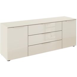 Rauch Schubkastenkommode »Kommode Türkommode Sideboard Kombikommode FLIPP mit Glasfront« Breite 160 cm mit 2 Einlegeböden, 2-türig mit 3 Schubladen...
