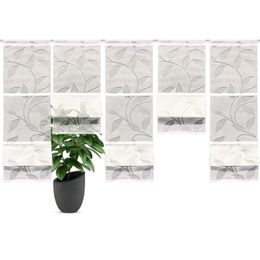 Home Wohnideen Magnetrollo &raquo;RANA&laquo; mit Stangendurchzug MAGNETROLLO SET, BAMBUSOPTIK, AUSBRENNER wei&szlig; Obermaterial: 79% Viskose, 21% Polyester 120 cm