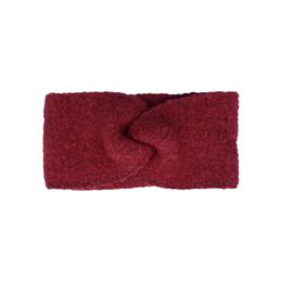 Capelli New York Stirnband Packung, mit Boucle-Optik rot