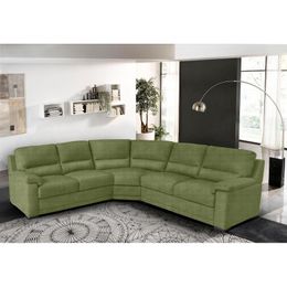 Egoitaliano Ecksofa »Doris, modernes Designerecksofa in hochwertigen Microfaserqualitäten« edle Detailverarbeitung, wahlweise fleckenabweisend oder...