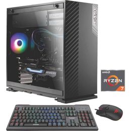 Hyrican Gaming-PC »Alpha 6842« Windows 11 schwarz Microsoft Windows 11 Home (64 Bit): Aktuelles Betriebssystem für optimale Kompatibilität und...