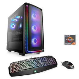 CSL Gaming-PC &raquo;Aqueon A99318 Extreme Edition&laquo; schwarz Windows 11 Home, 64bit: Ein modernes und sicheres Betriebssystem f&uuml;r alle deine...