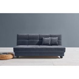 ell+ell ELL + ELL Schlafsofa »Tilda« Breite 185 cm, inkl. 2 Zierkissen dunkelblau