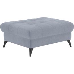 MR. COUCH Hockerbank &raquo;Blackburn II&laquo; Passend zu der Garnitur, mit Kaltschaum, bis 140 kg belastbar Memphis 1676 blue grey