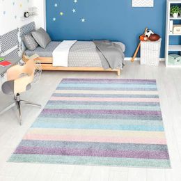 Carpet City Teppich »YOUNG955« rechteckig 11 mm Höhe Moderner Jugend- Kinder Teppich, ideal für Jugendzimmer bunt Obermaterial: 100% Polypropylen B...