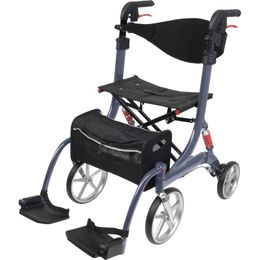 bescomedical Rollator &raquo;Spring Small Vario&laquo; Gr&ouml;&szlig;e S (Sitzh&ouml;he 52cm), inkl. Beinst&uuml;tzen grau Rollator