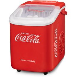 Salco Eisw&uuml;rfelmaschine &raquo;SEB-28CC&laquo; COCA-COLA ICE CUBE MAKER rot