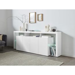 Inosign Sideboard &raquo;Essential&laquo; Breite ca. 220 cm wei&szlig; FSC -zertifizierter Holzwerkstoff