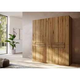 Home Affaire Kleiderschrank &raquo;Ambroise aus Wildeiche, erh&auml;ltlich in verschiedenen Breiten&laquo; Massivholz-Kleiderschrank, im 50 cm Raster planbar...