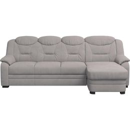 COTTA Ecksofa »Marcus L-Form« wahlweise mit Bettfunktion silver
