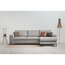 Inosign Ecksofa »Henry« mit Metallbeinen, in modernem Design beige