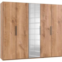 wimex Kleiderschrank »Level by fresh to go« mit Spiegeltüren plankeneichefarben