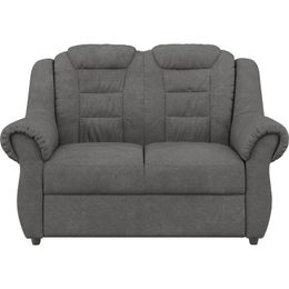 Home Affaire 2-Sitzer &raquo;Boston&laquo; Sofa mit hoher R&uuml;ckenlehne grau 100% Polyester