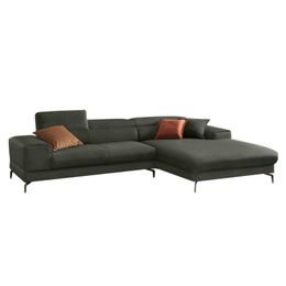 W.Schillig Ecksofa »Piedroo, Designsofa mit tollem Sitzkomfort, elegant und bequem, L-Form« Kopfteilverstellung, wahlweise mit...