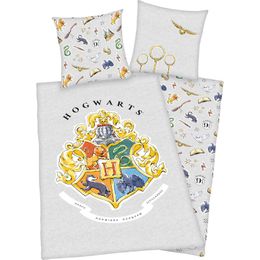 Harry Potter Wendebettwäsche »« mit tollem Hogwarts Motiv bunt Obermaterial: 100% Baumwolle B/L: 135 cm x 200 cm