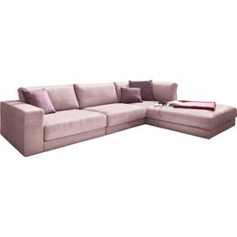 3C CANDY Ecksofa »Enisa II L-Form« bestehend aus Modulen, daher auch individuell aufstellbarbar Rosenholz Korpus/Basismaterial: 100% Polyester....